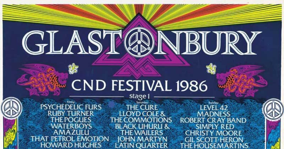 Glastonbury CND Festival 1986 · Festivals · Glastopedia