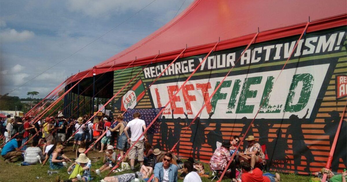 Left Field · Venues · Glastopedia